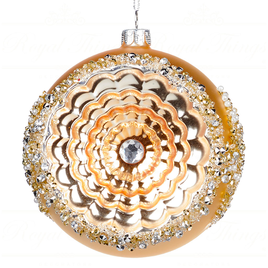 Glass Reflector Ball 12 cm | Christmas Balls | Royal Things